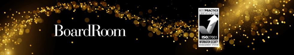 BoardRoom is ISO 27001:2022 Certified | BoardRoom